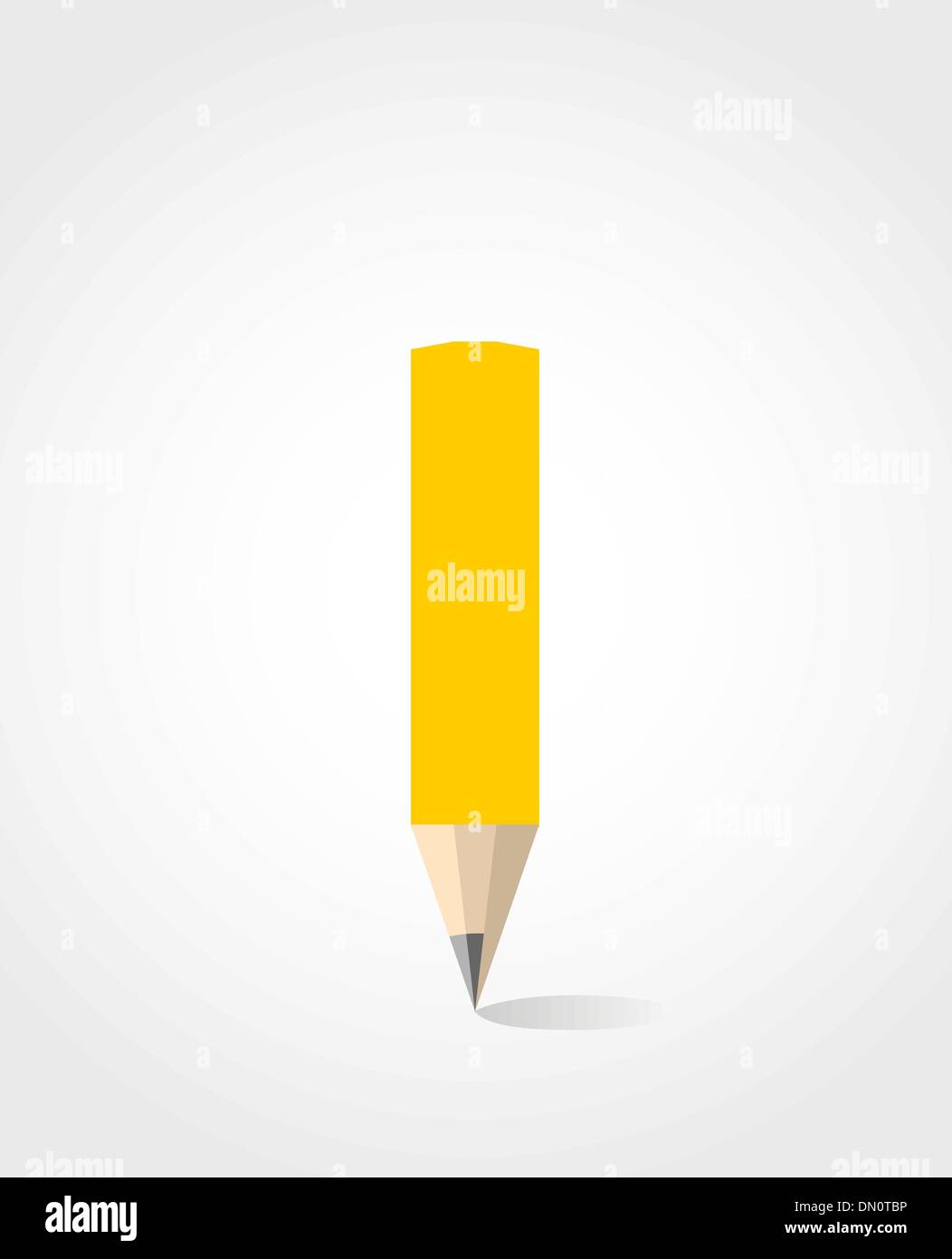 Back to School yellow pencil Stock Vector Image & Art - Alamy