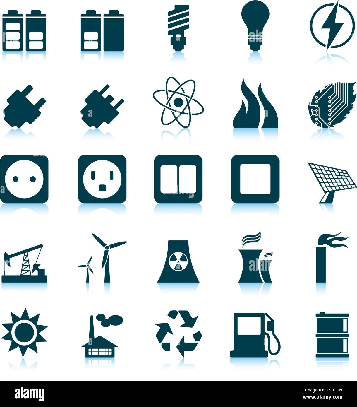 The power of energy Stock Vector Images - Alamy