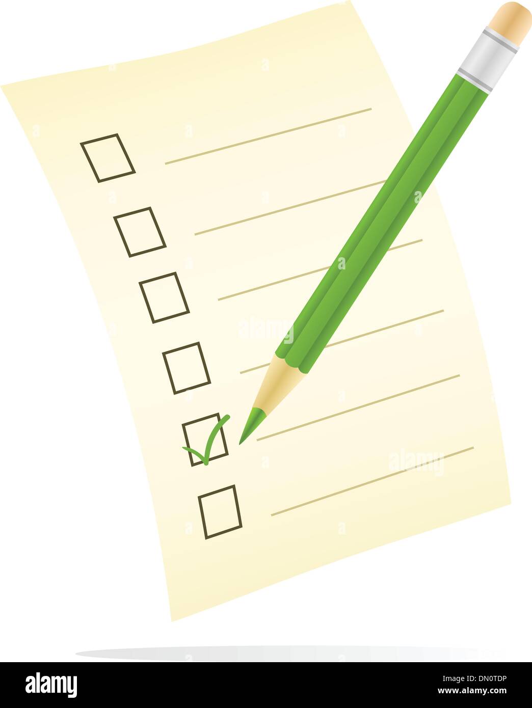 Paper art green check Stock Vector Images - Alamy