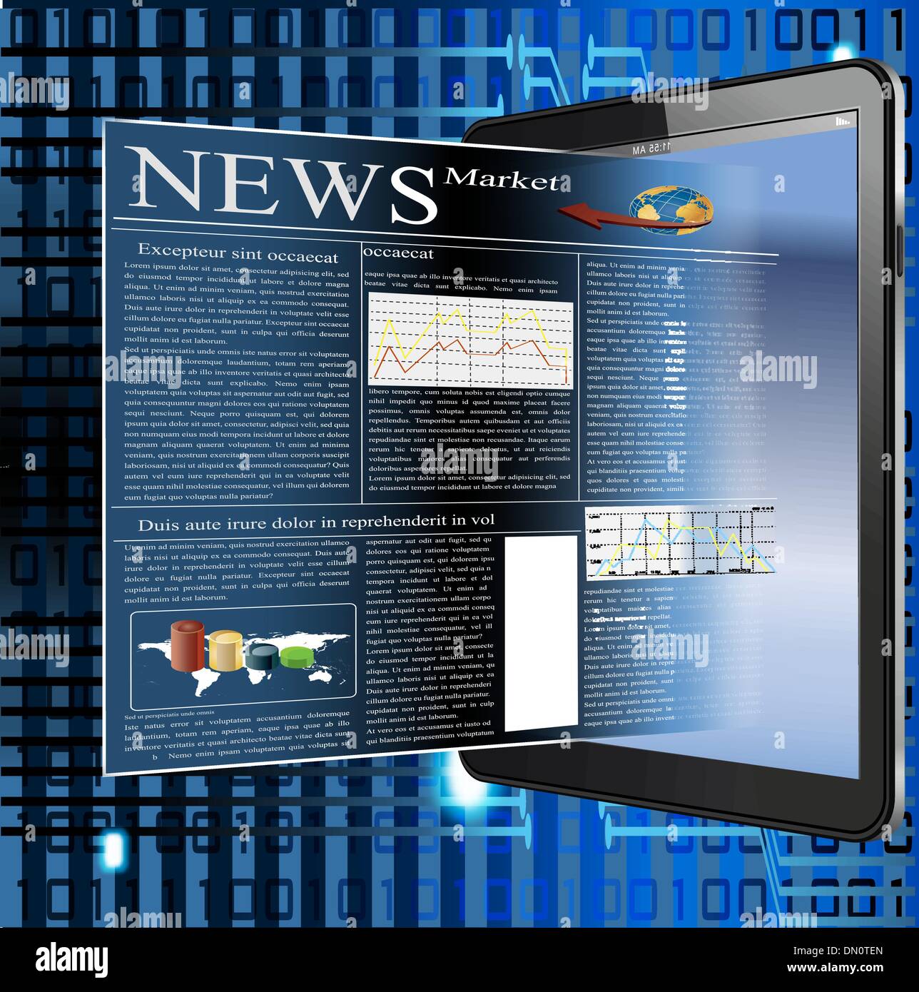 News vector vectors hi-res stock photography and images - Alamy