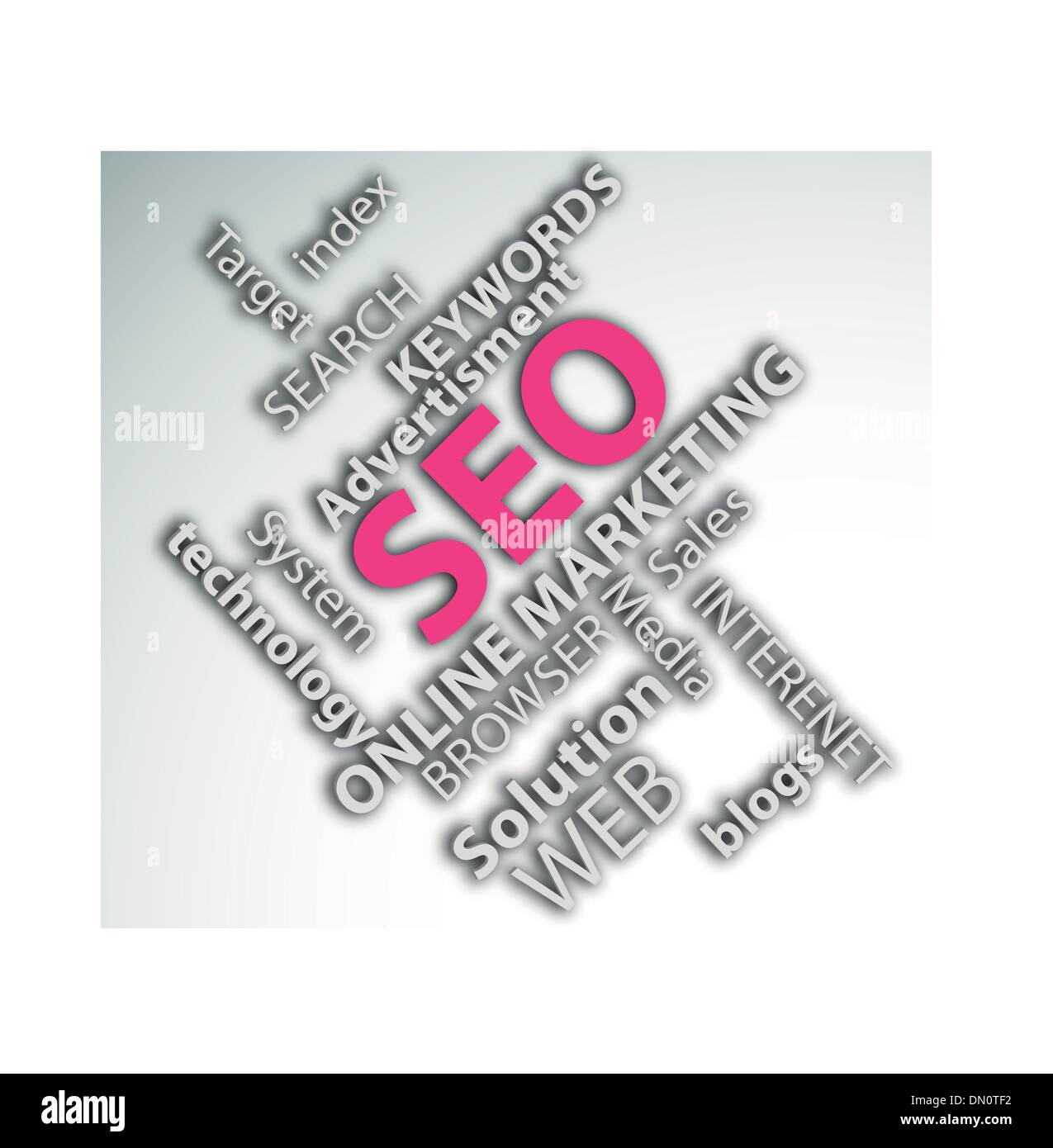 vector image of seo concept Stock Vector Image & Art - Alamy