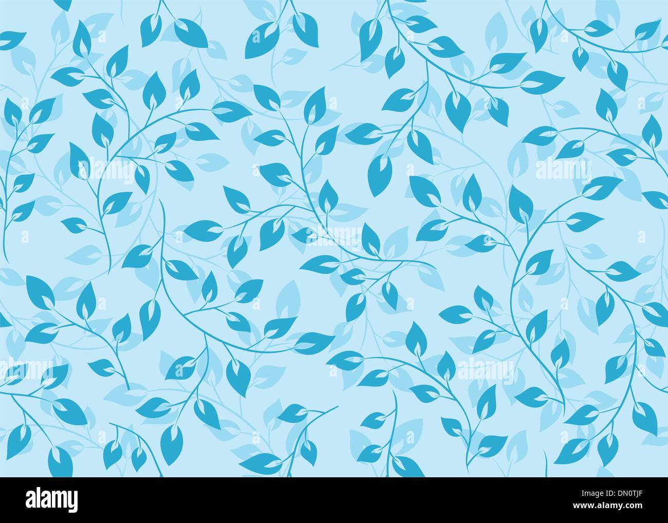 Blue branch floral Stock Vector Images - Alamy