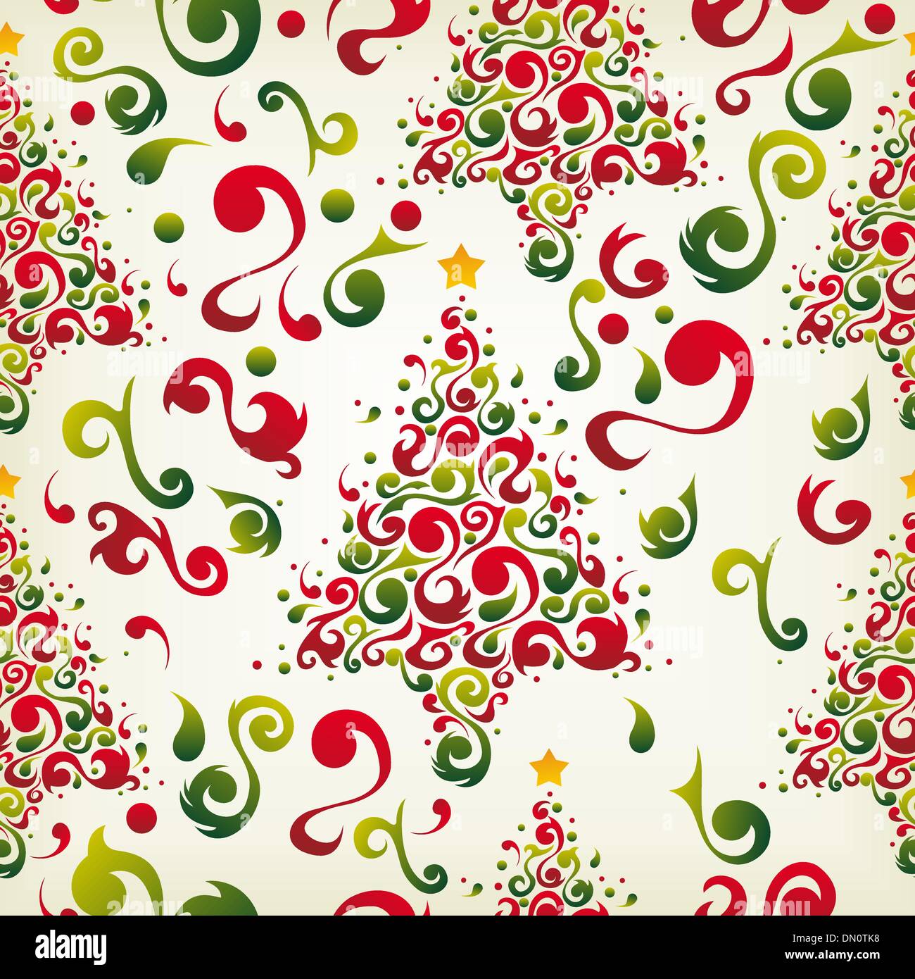 Christmas tree pattern Stock Vector Image & Art - Alamy