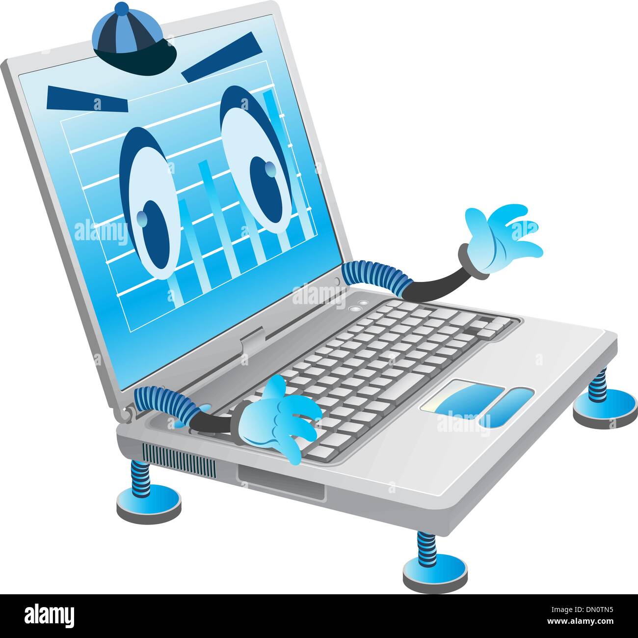 Digital with hands Stock Vector Images - Alamy