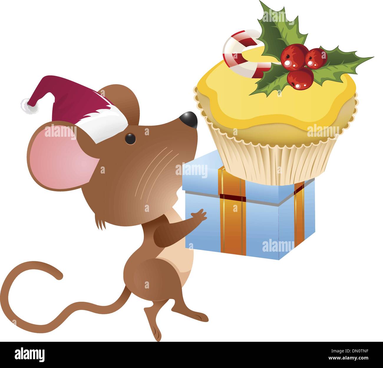 holiday mouse clip art Stock Vector Image & Art - Alamy