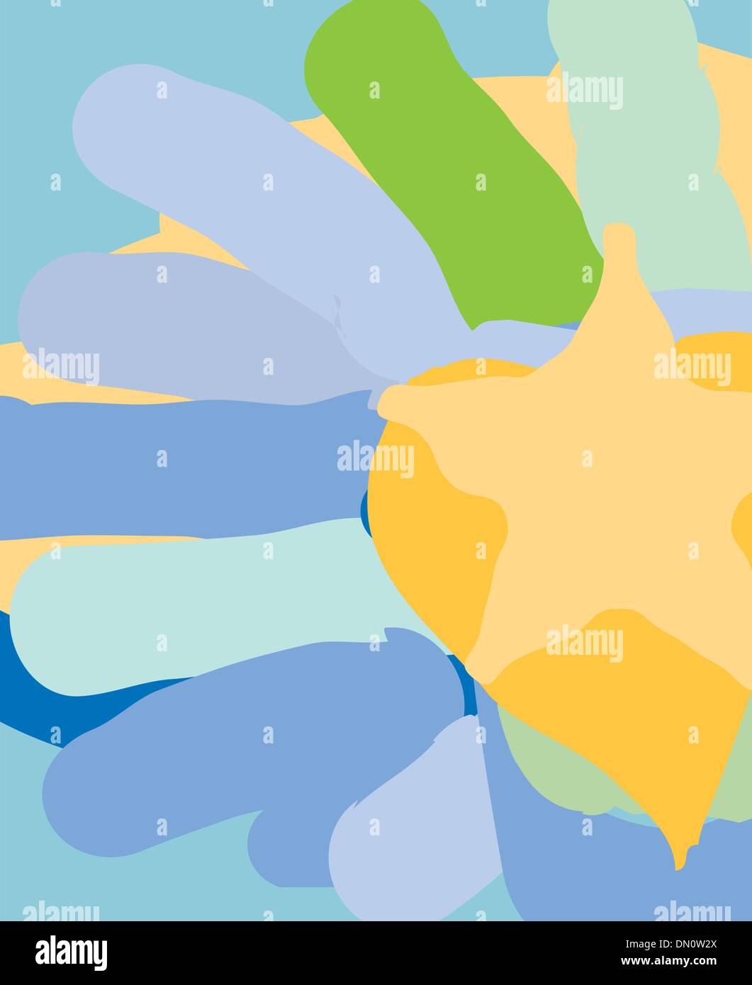 Abstract paint strokes background Stock Vector Images - Alamy