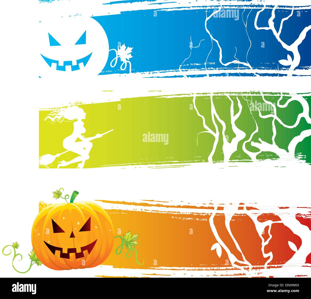 Modern halloween Stock Vector Images - Alamy