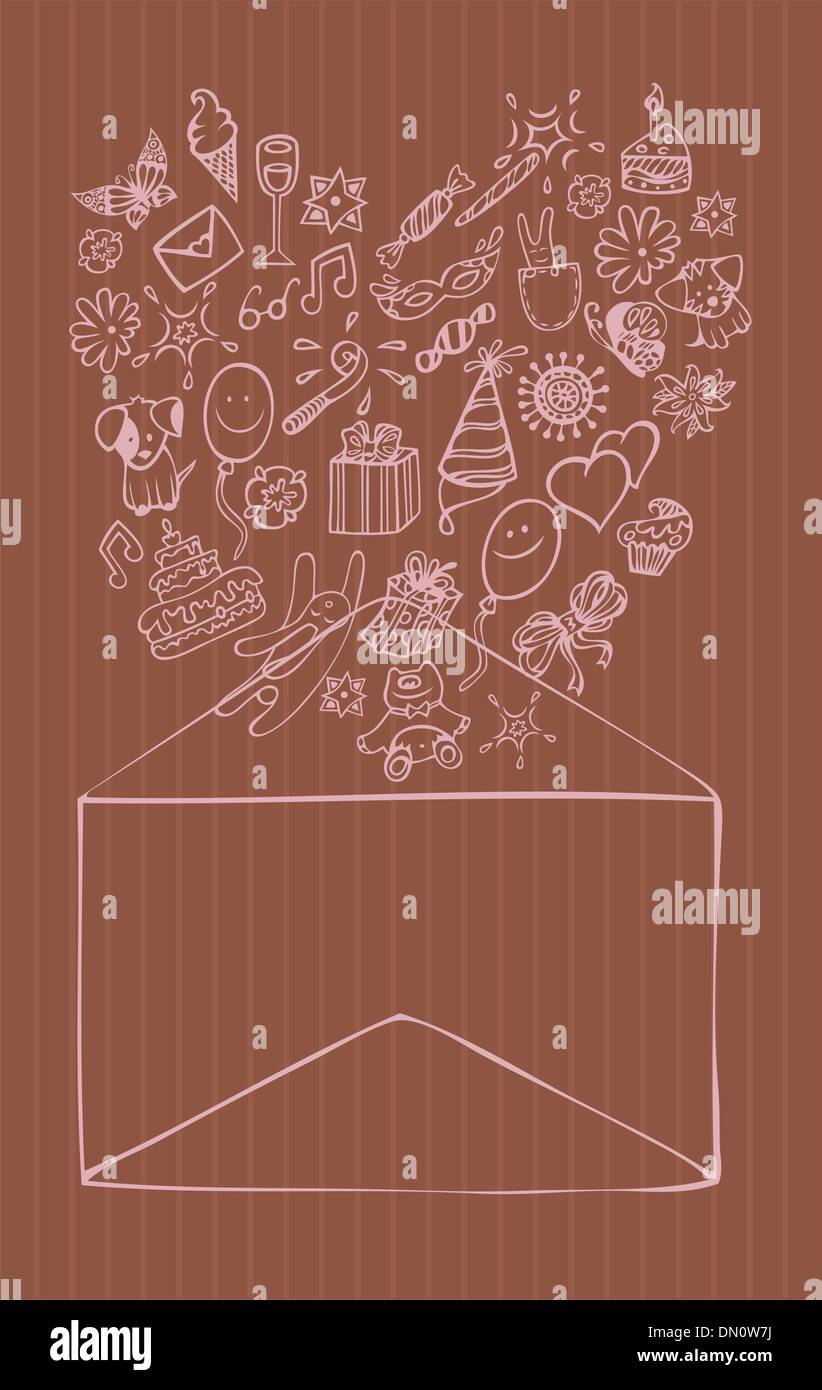 Happy birthday pattern hi-res stock photography and images - Alamy