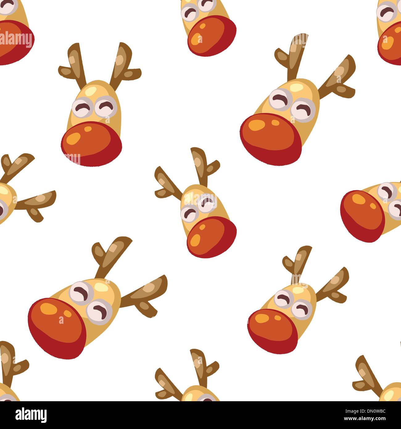 Christmas deer on background Stock Vector Images - Alamy