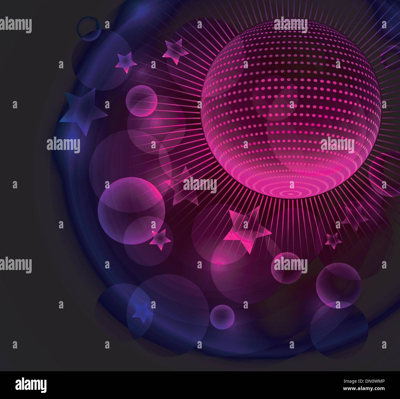 Vector illustration of Abstract color glowing background Stock Vector ...