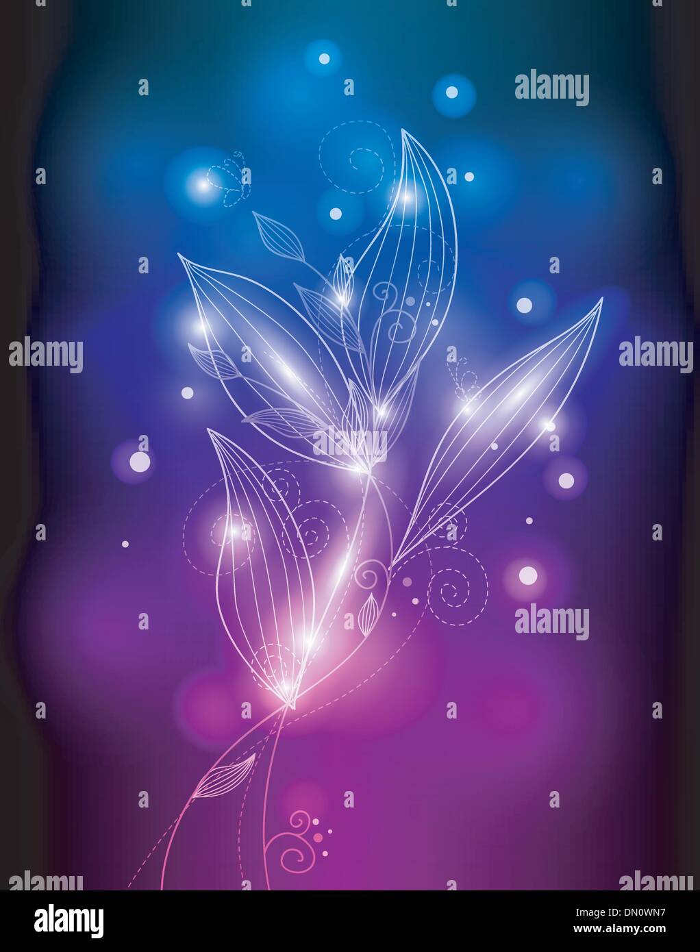 Vector illustration of Abstract color glowing background Stock Vector ...