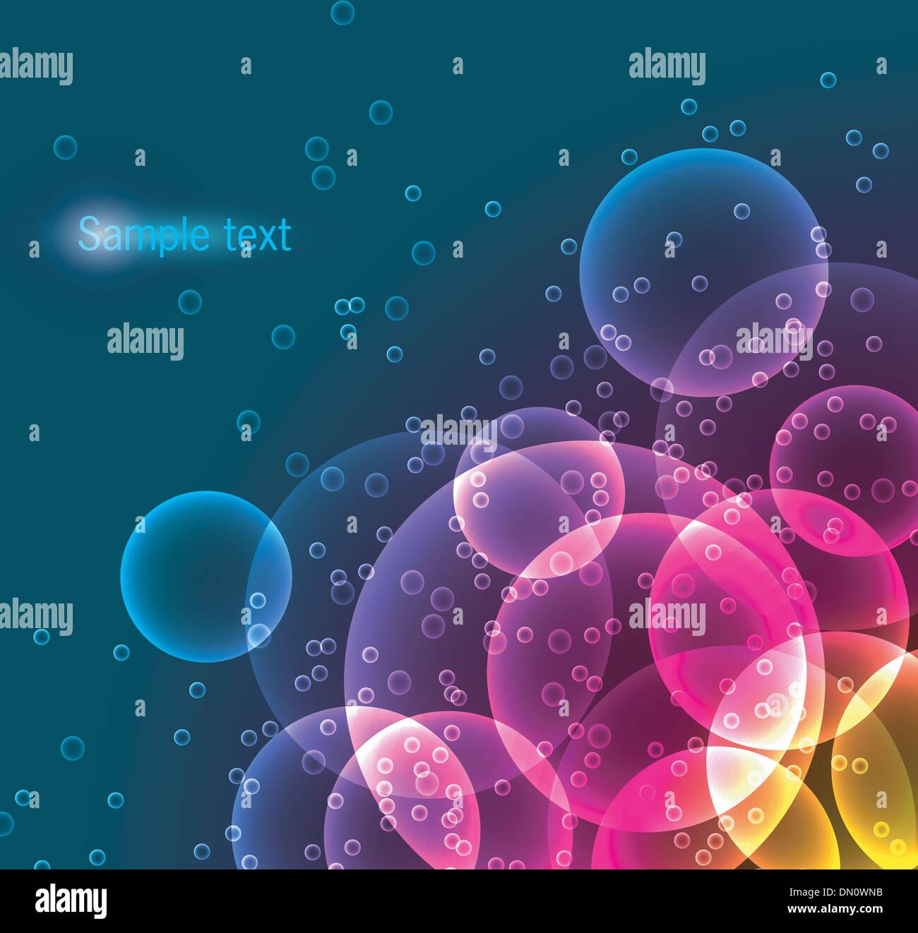 Vector illustration of Abstract color glowing background Stock Vector ...