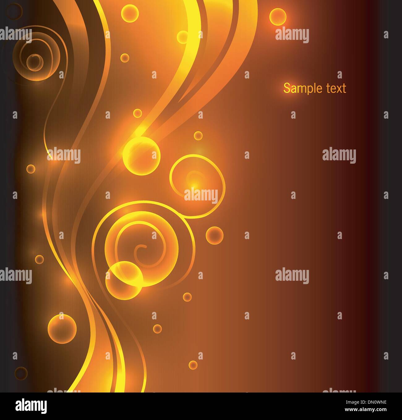 Vector illustration of Abstract color glowing background Stock Vector ...