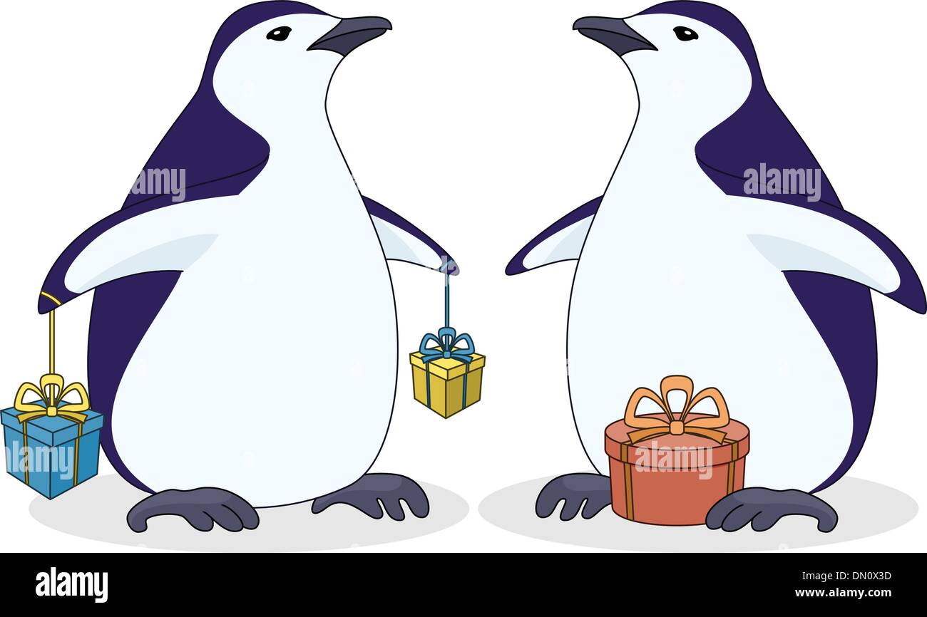 Gift boxes white pink Stock Vector Images - Alamy