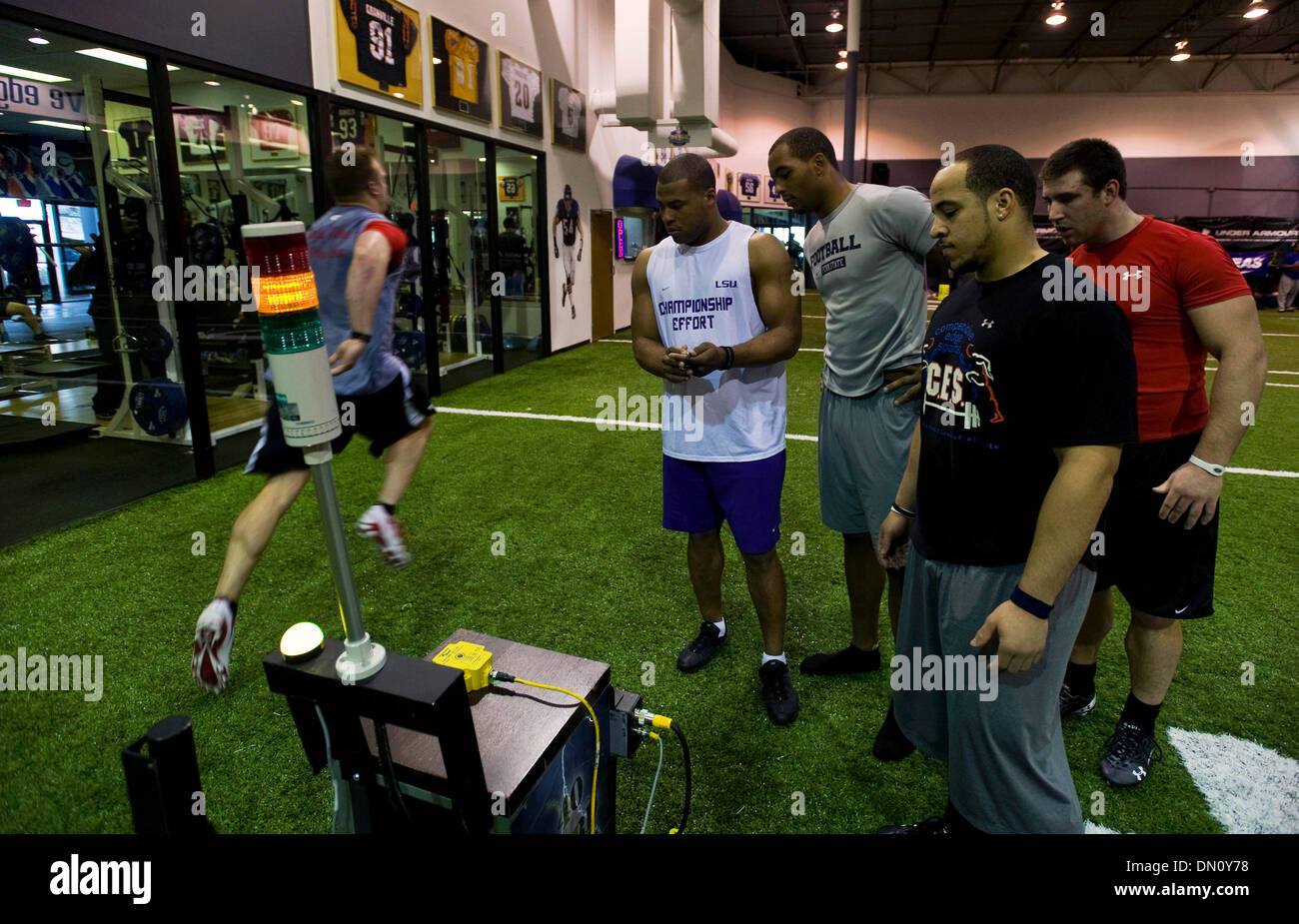 Feb.1, 2010 - Duluth, Georgia USA - As his fellow college football ...