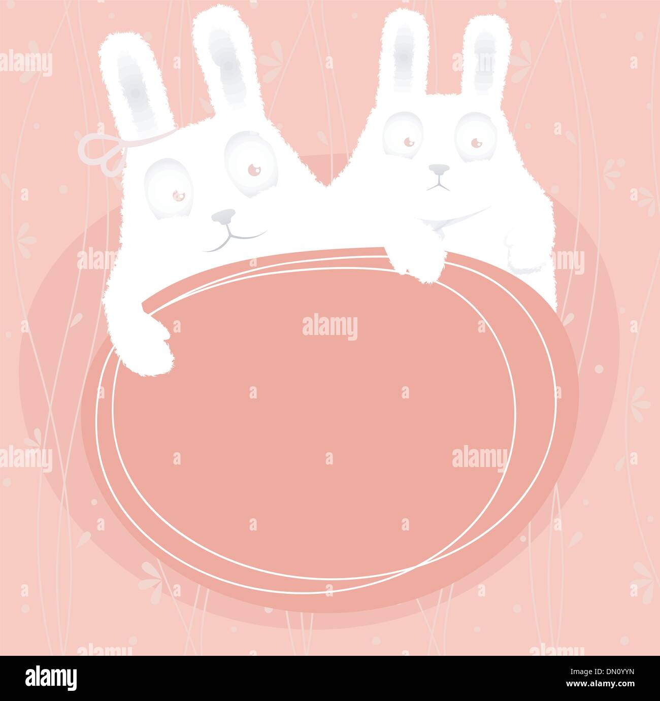 Happy rabbits Stock Vector Images - Alamy