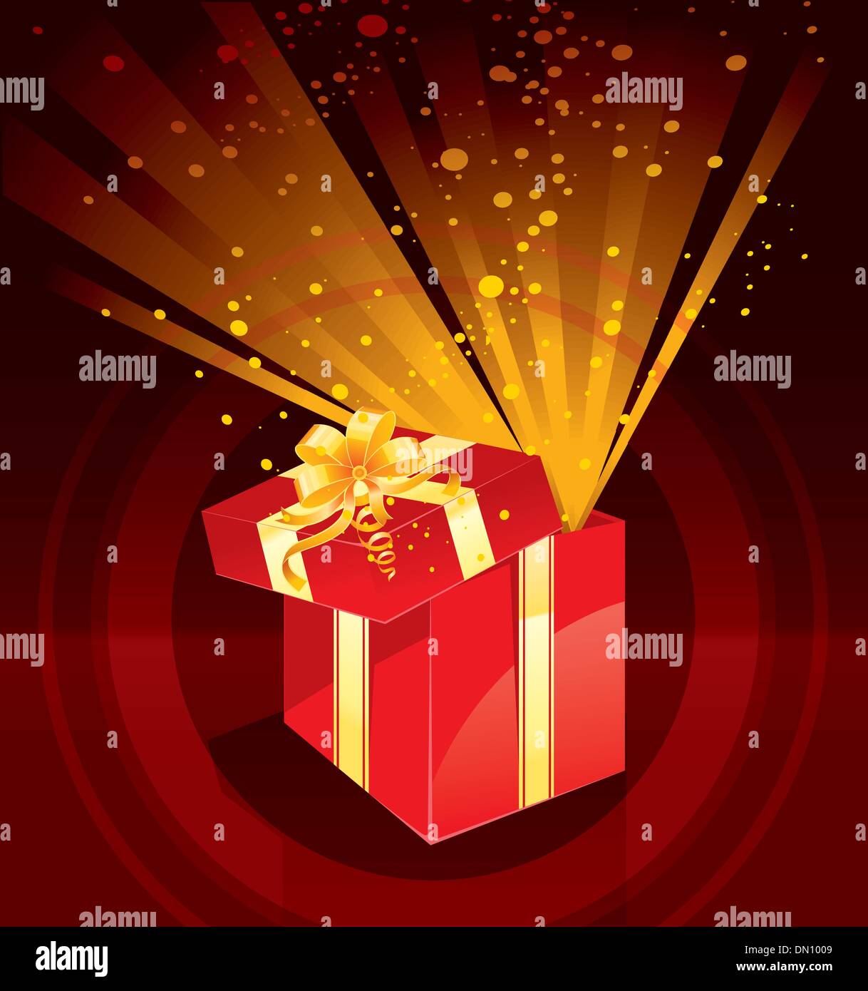 Present inside Stock Vector Images - Alamy