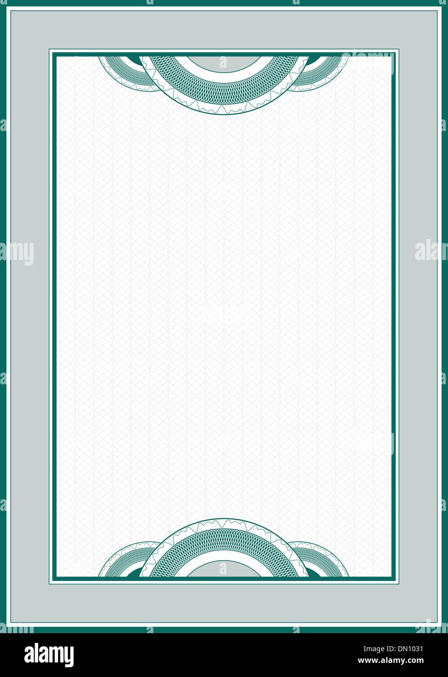 Guilloche vector frame Stock Vector Image & Art - Alamy