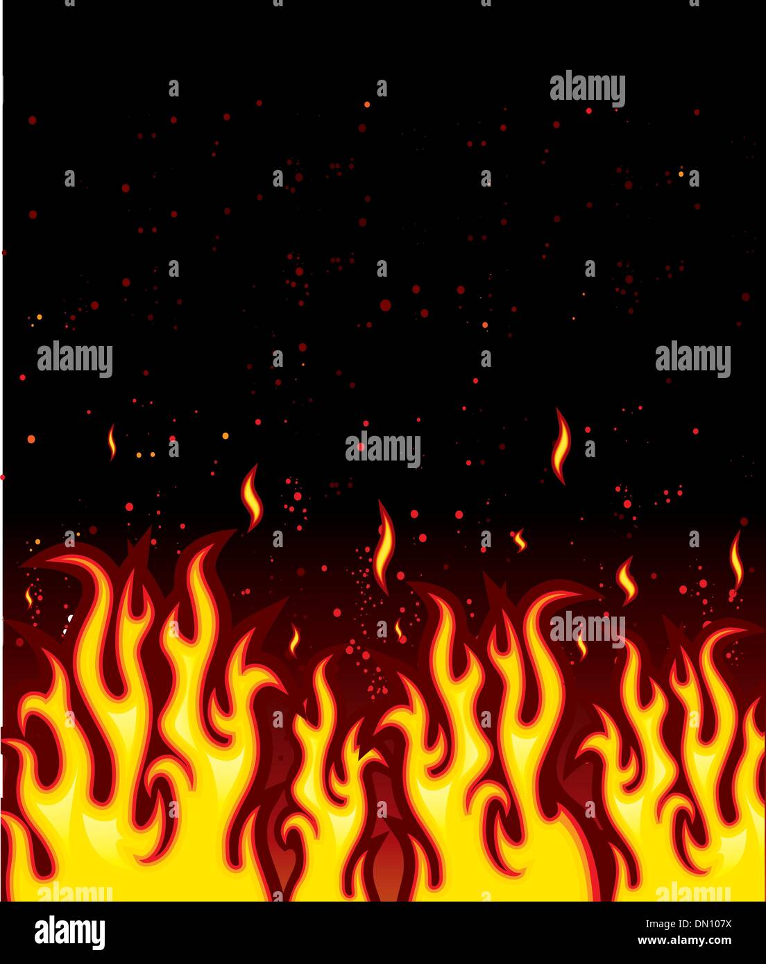 Glowing fire background Stock Vector Image & Art - Alamy