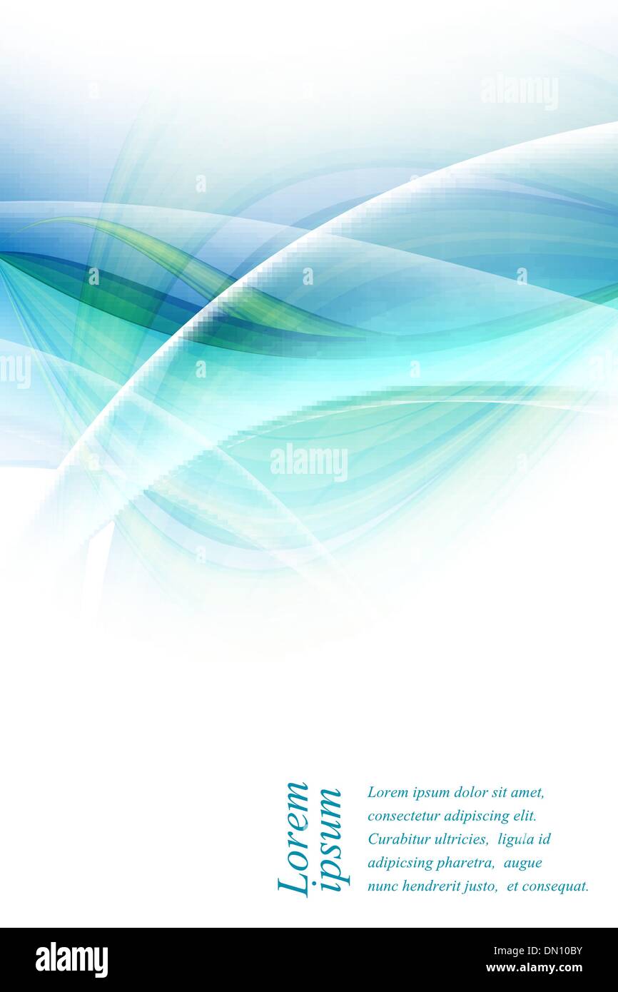 wavy lines with copy space Stock Vector Image & Art - Alamy