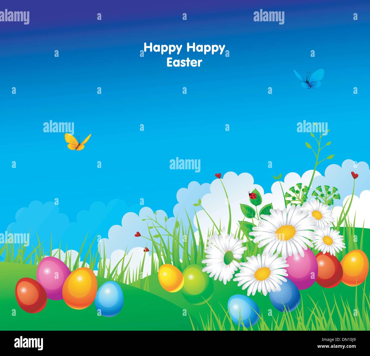 Easter template hi-res stock photography and images - Alamy