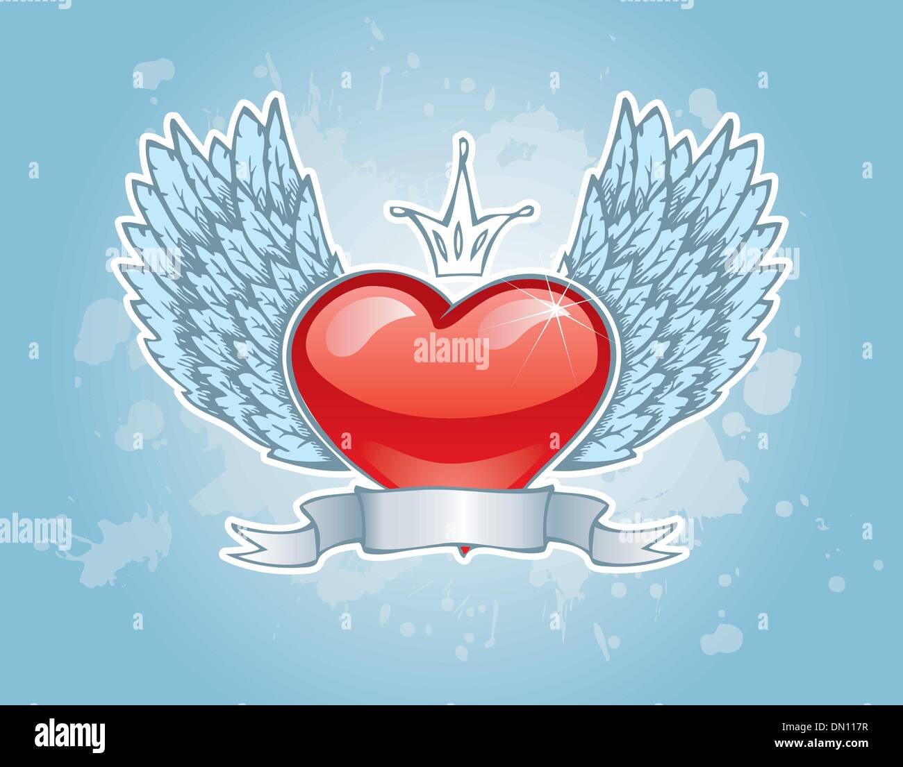 Rock hearts Stock Vector Images - Alamy