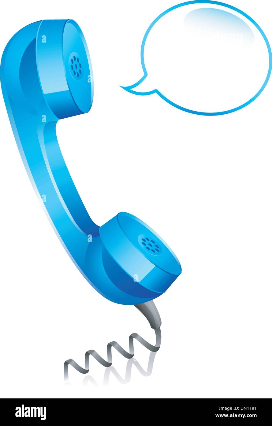 Telephone icon Stock Vector Images - Alamy