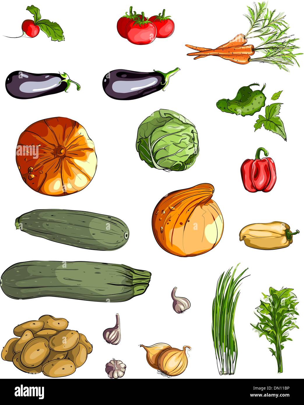 Green collection hi-res stock photography and images - Alamy