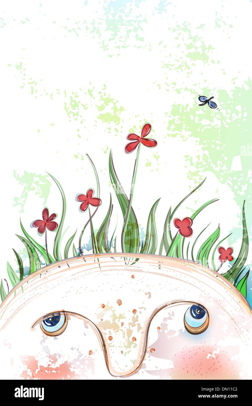 Vertical head Stock Vector Images - Alamy