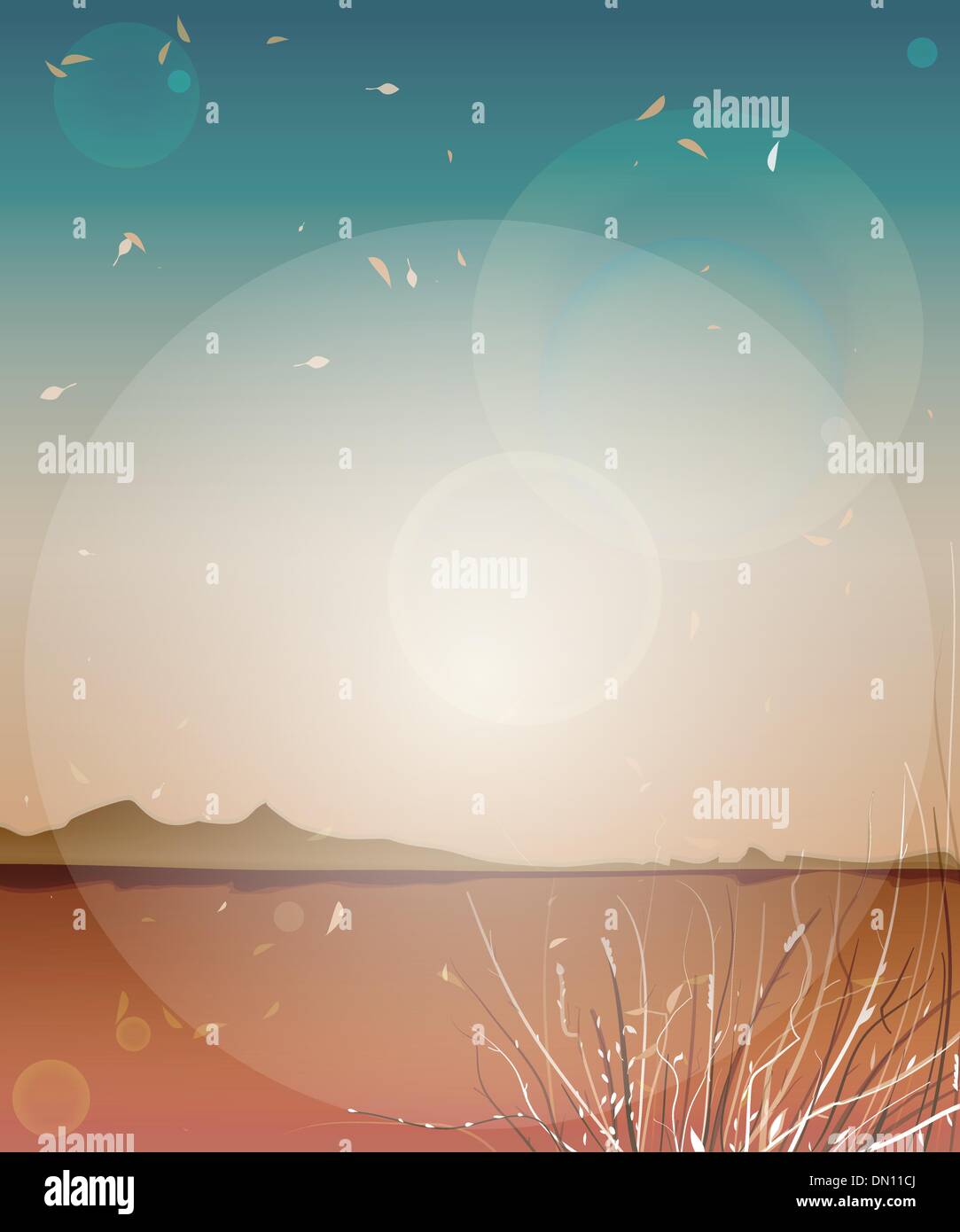 Autumn Landscape Background Stock Vector Image & Art - Alamy