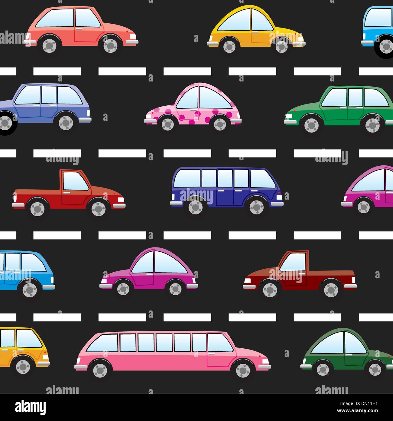 Street style cars Stock Vector Images - Alamy