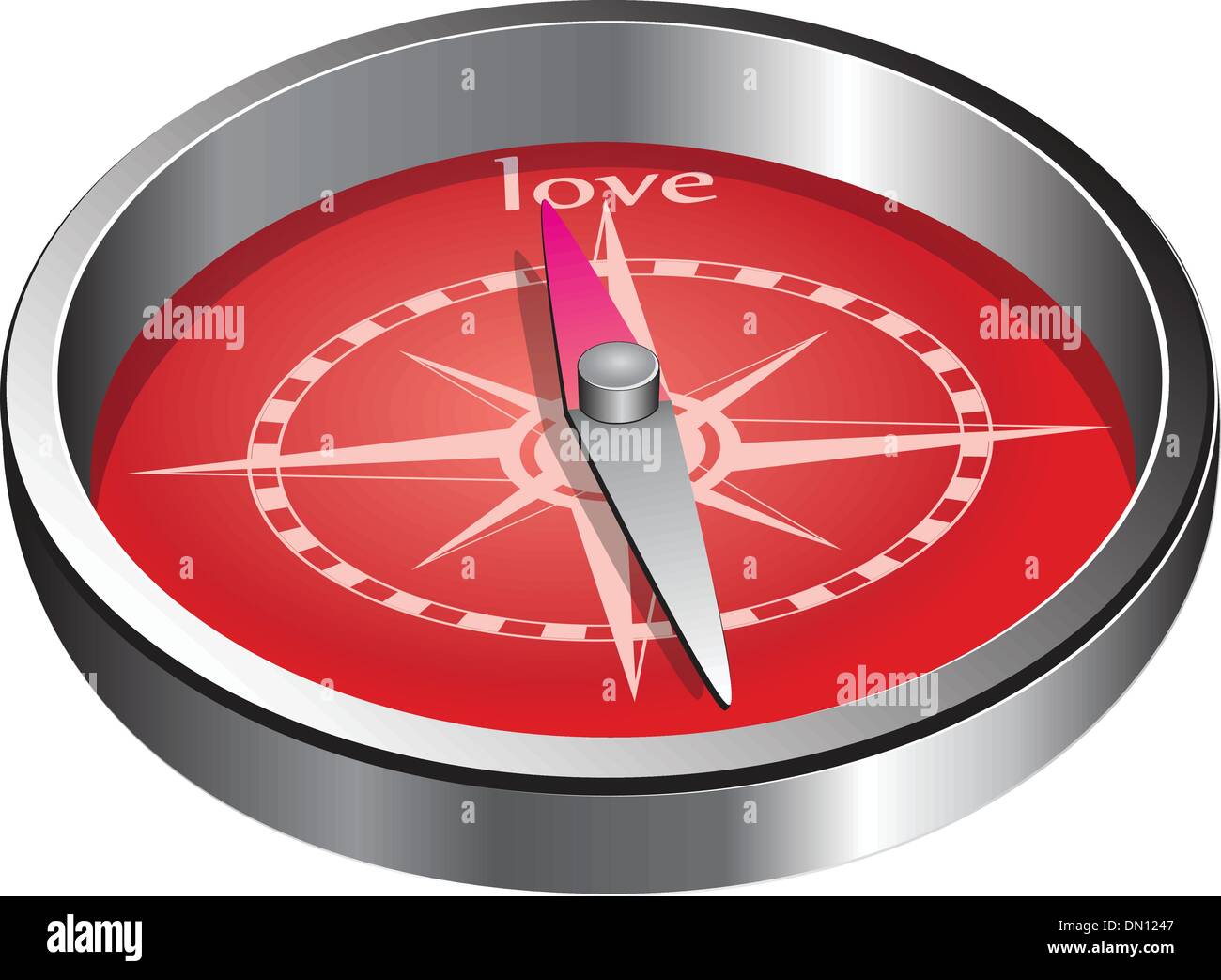Direction of love Stock Vector Image & Art - Alamy