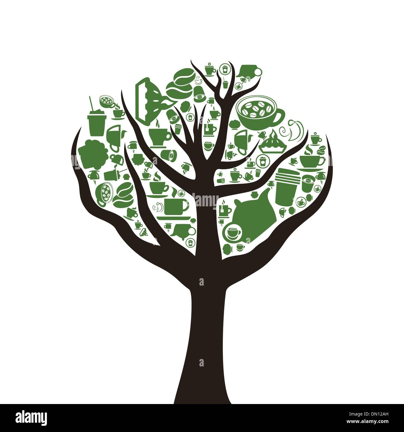 Tree grain Stock Vector Images - Alamy