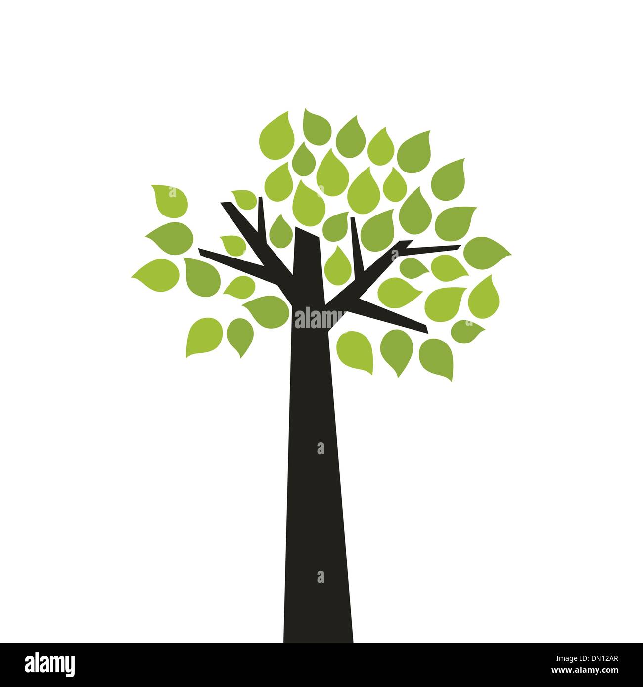 Ash tree Stock Vector Images - Alamy
