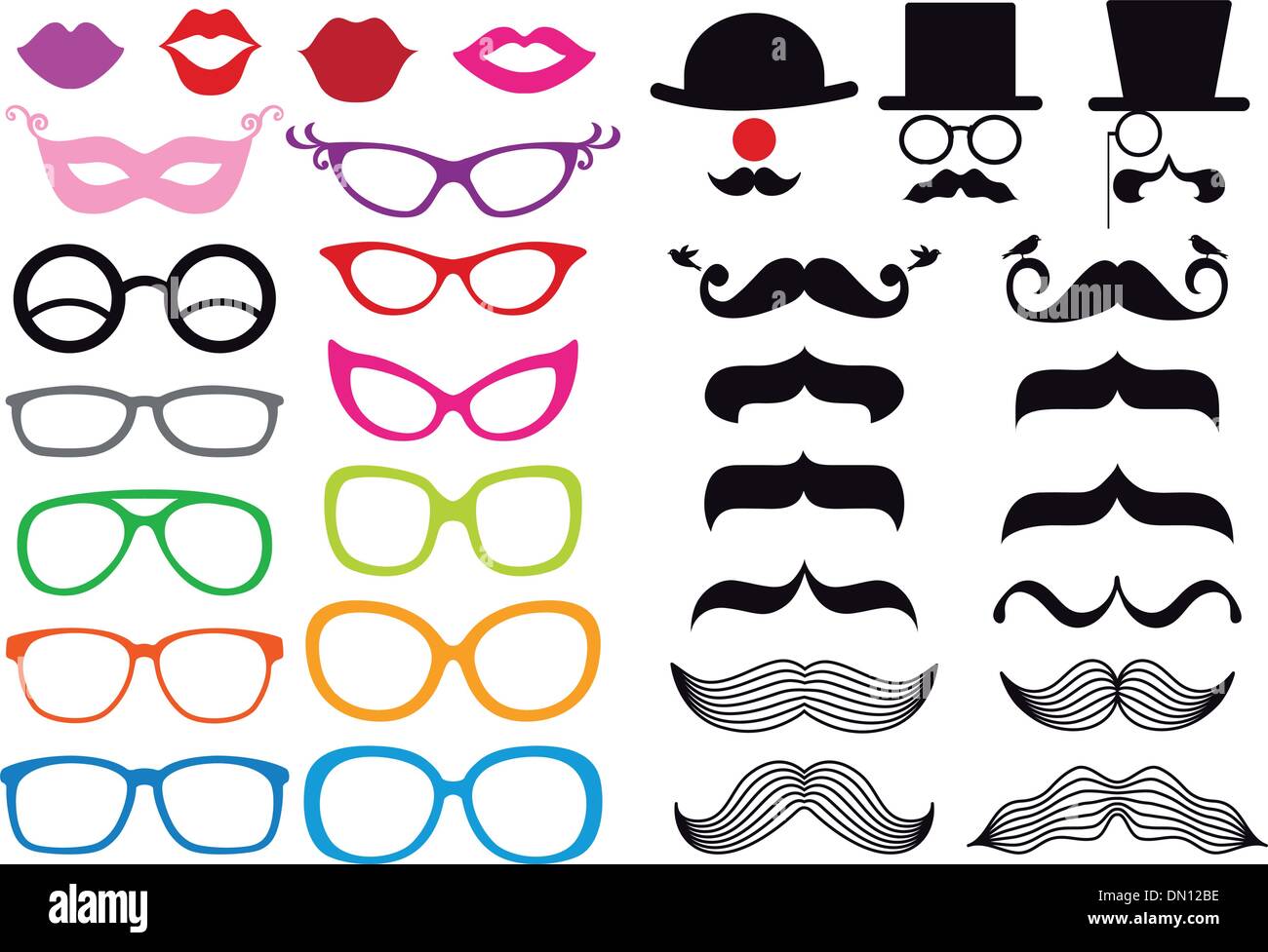 Spectacles Stock Vector Images - Alamy