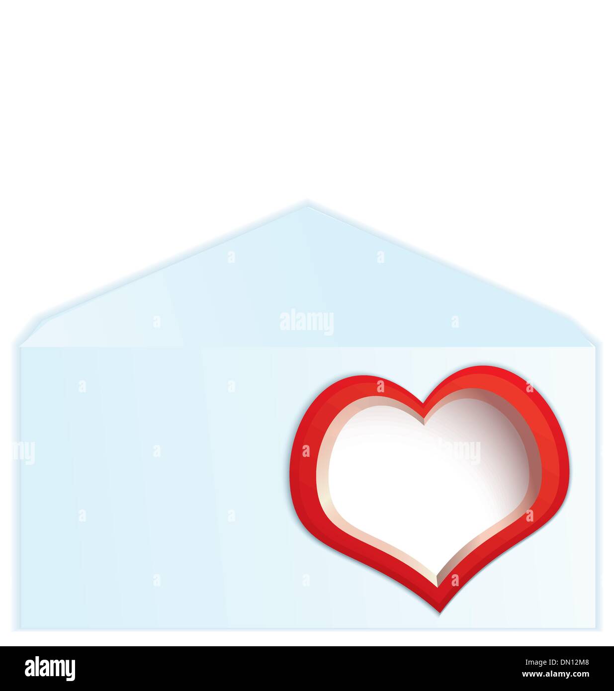 Red heart address space Stock Vector Image & Art - Alamy