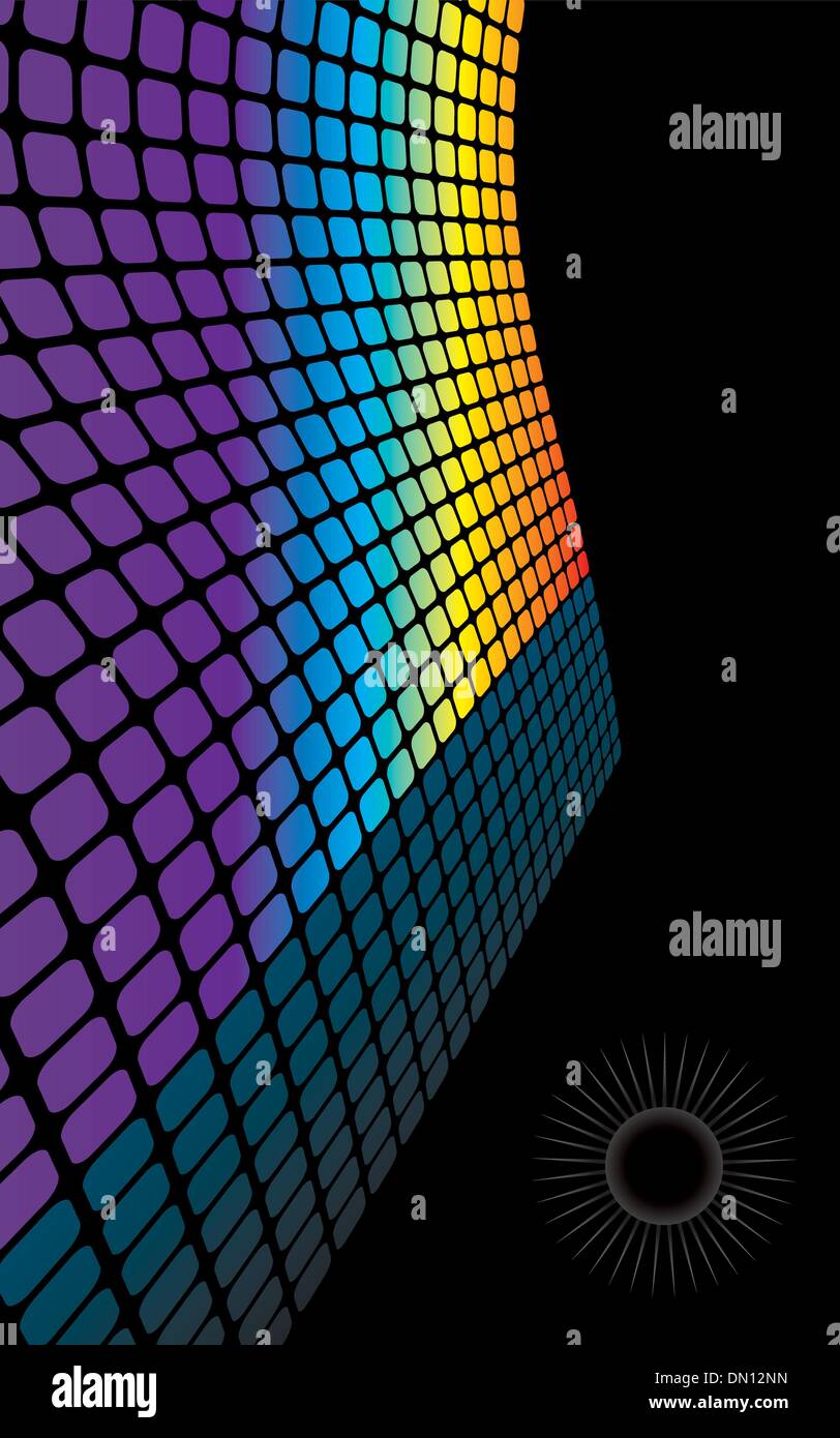 Rainbow Grid Background Stock Vector Image & Art - Alamy