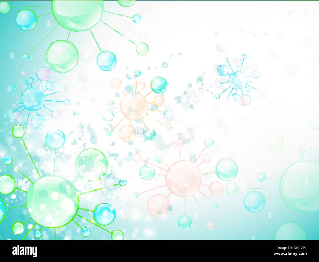 Abstract Microbiology Cell Background Stock Vector Image & Art - Alamy