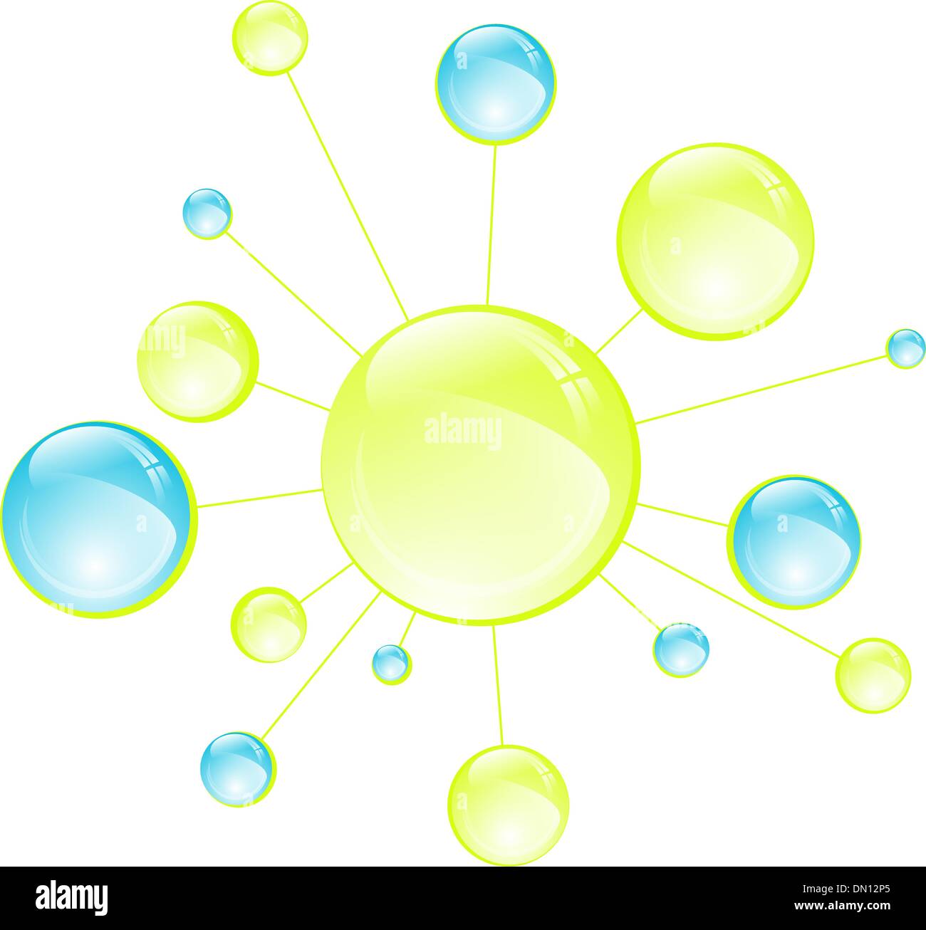 Abstract Microbiology Cell Stock Vector Image & Art - Alamy