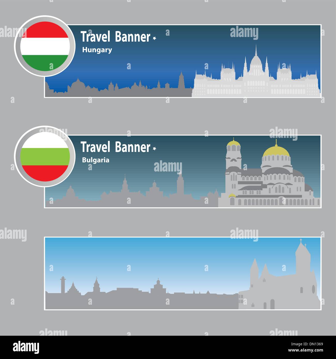 Famous banners hi-res stock photography and images - Alamy