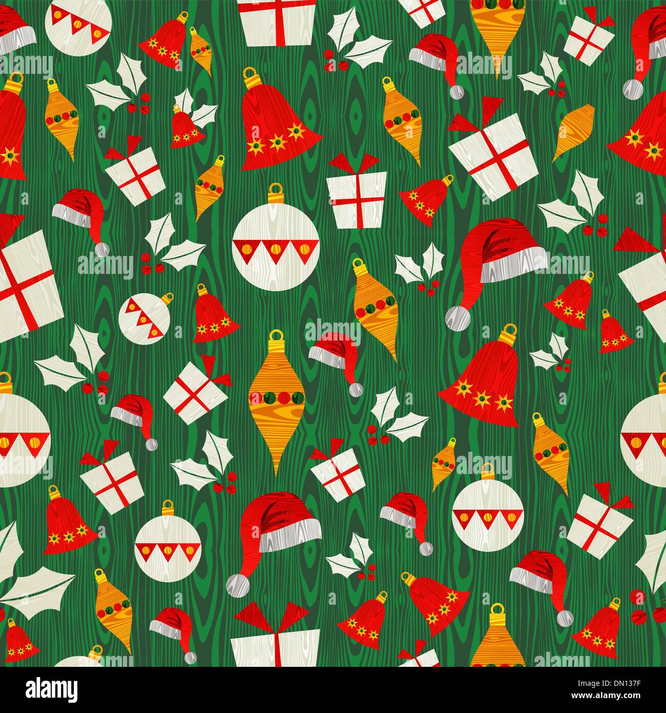 Christmas icons pattern Stock Vector Image & Art - Alamy