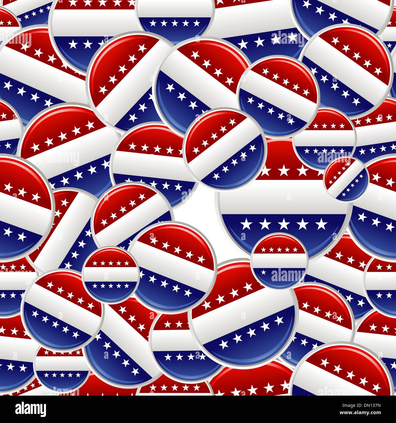 Vote USA pins pattern Stock Vector Image & Art - Alamy