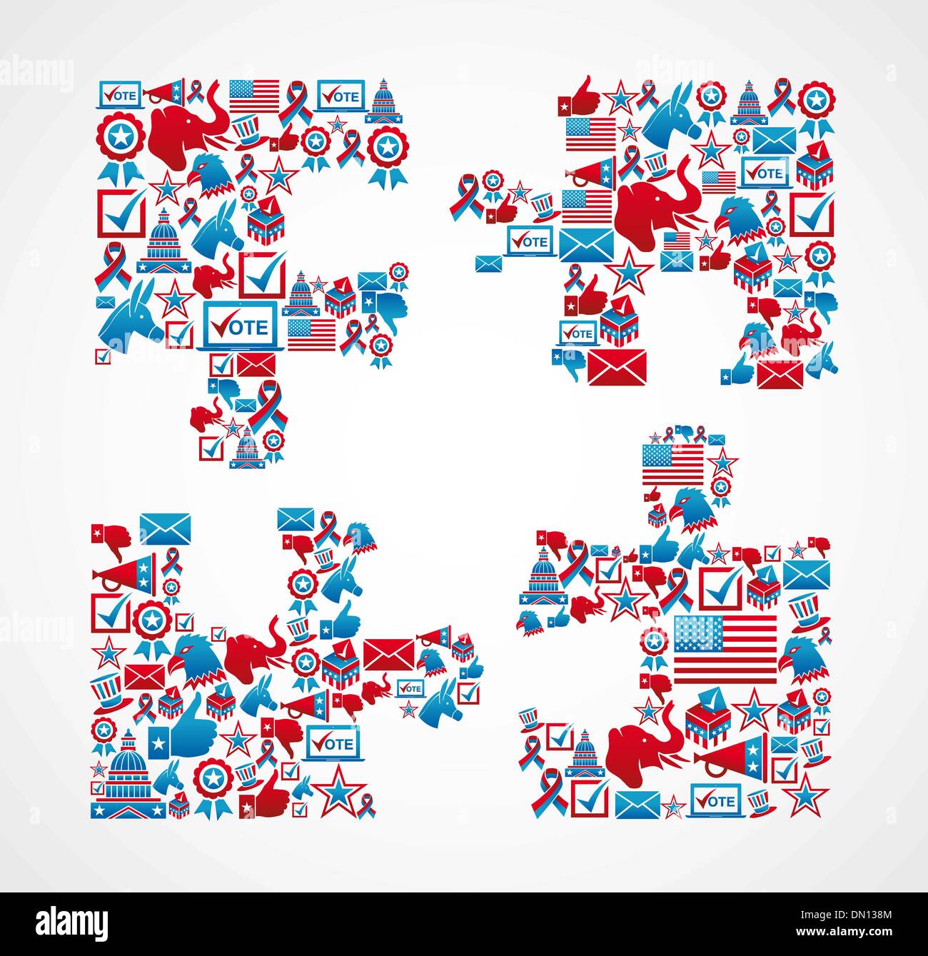 Jigsaw puzzle national flag Stock Vector Images - Alamy