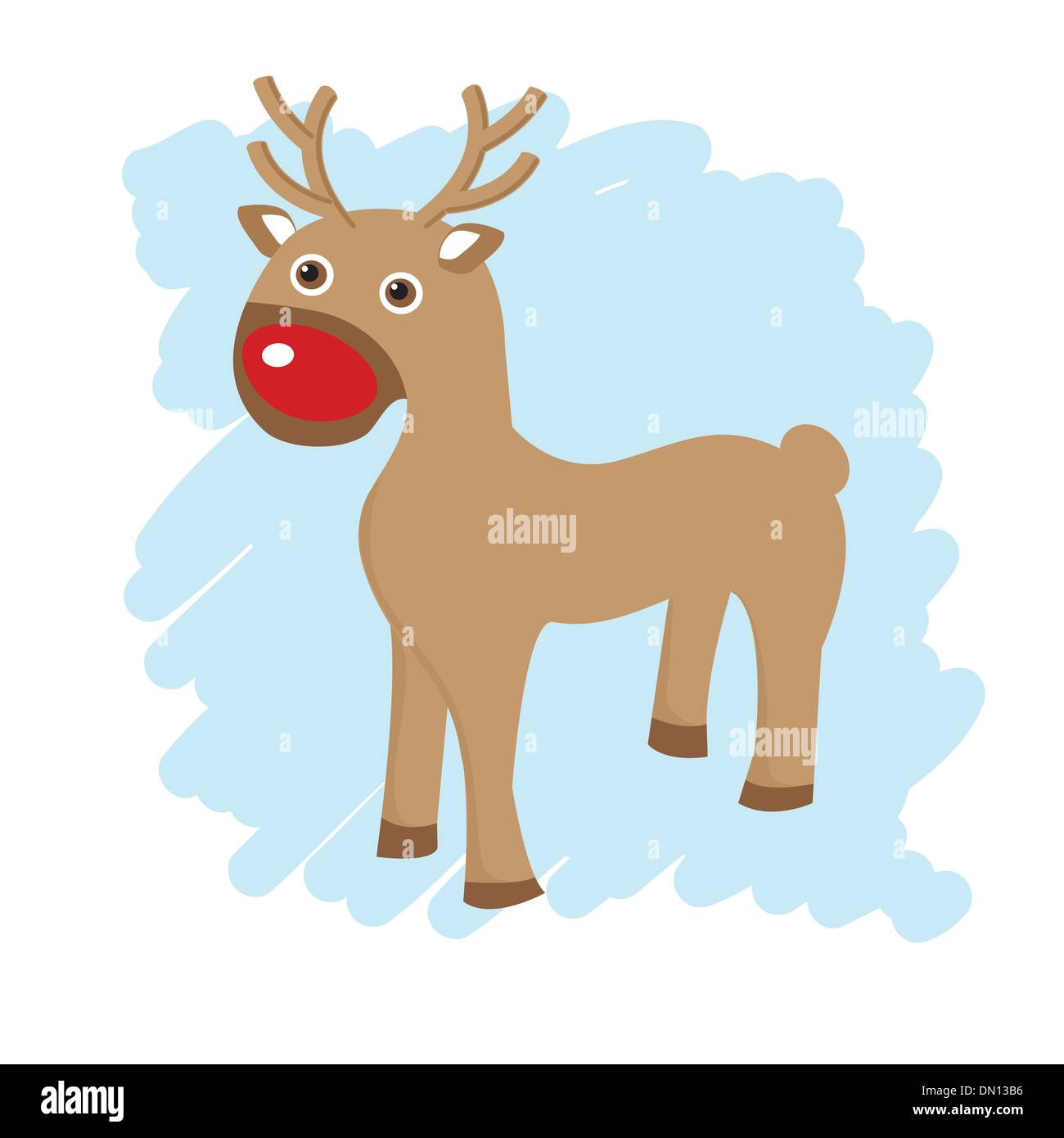 Cute christmas greeting card Cut Out Stock Images & Pictures - Alamy