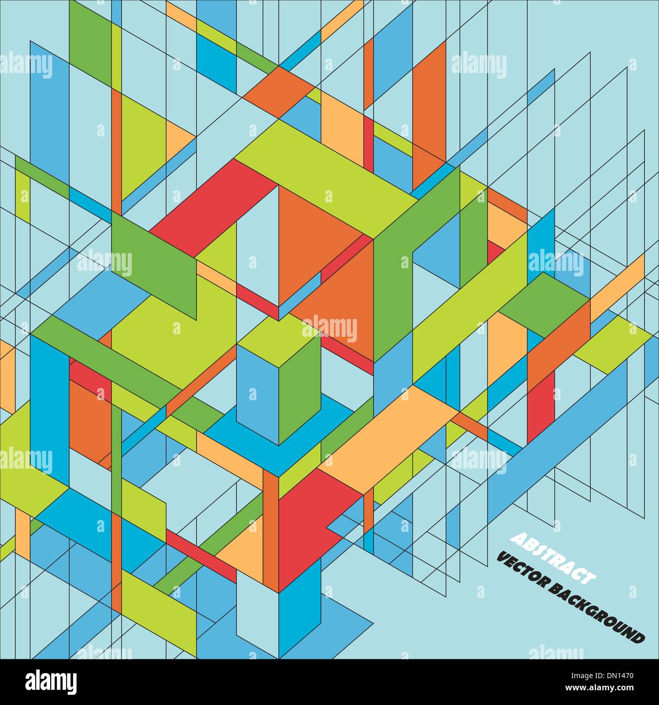 Abstract 3D vector background for design Stock Vector Image & Art - Alamy