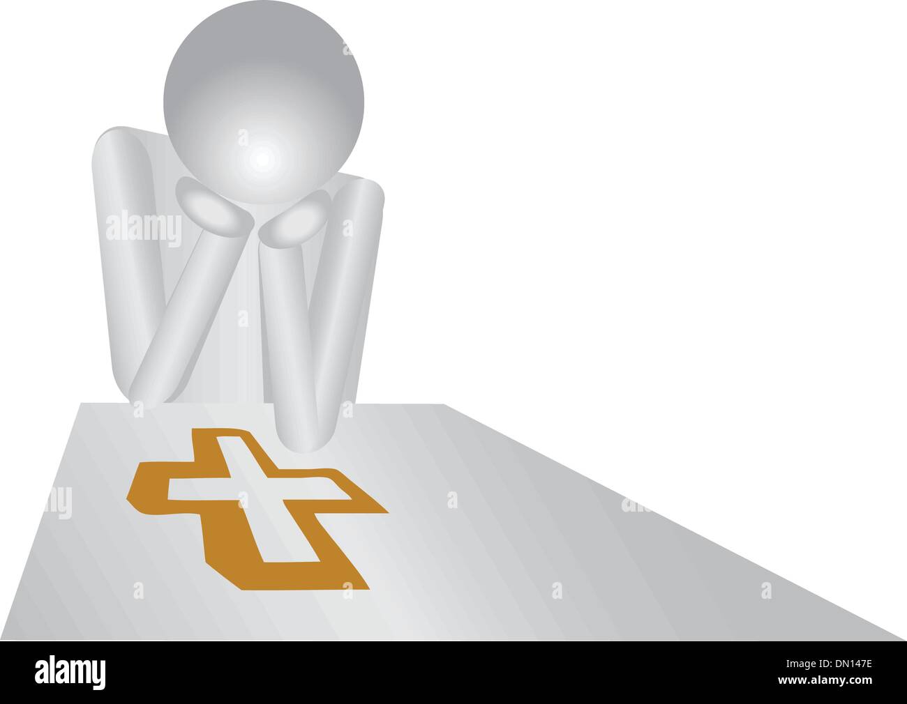 Person religion Stock Vector Images - Alamy