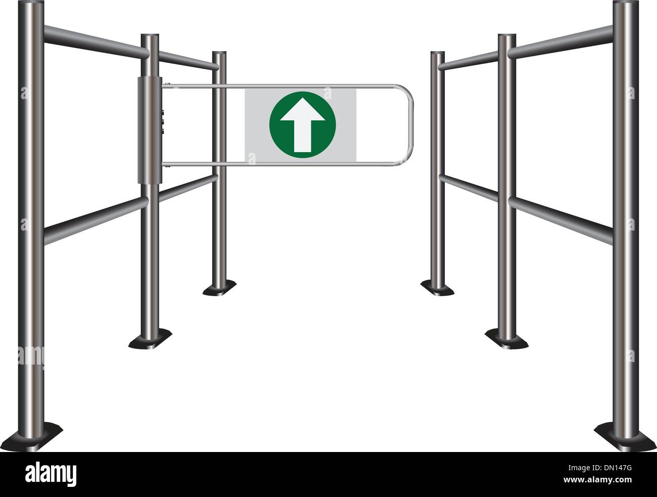 Turnstile in store Stock Vector Image & Art - Alamy