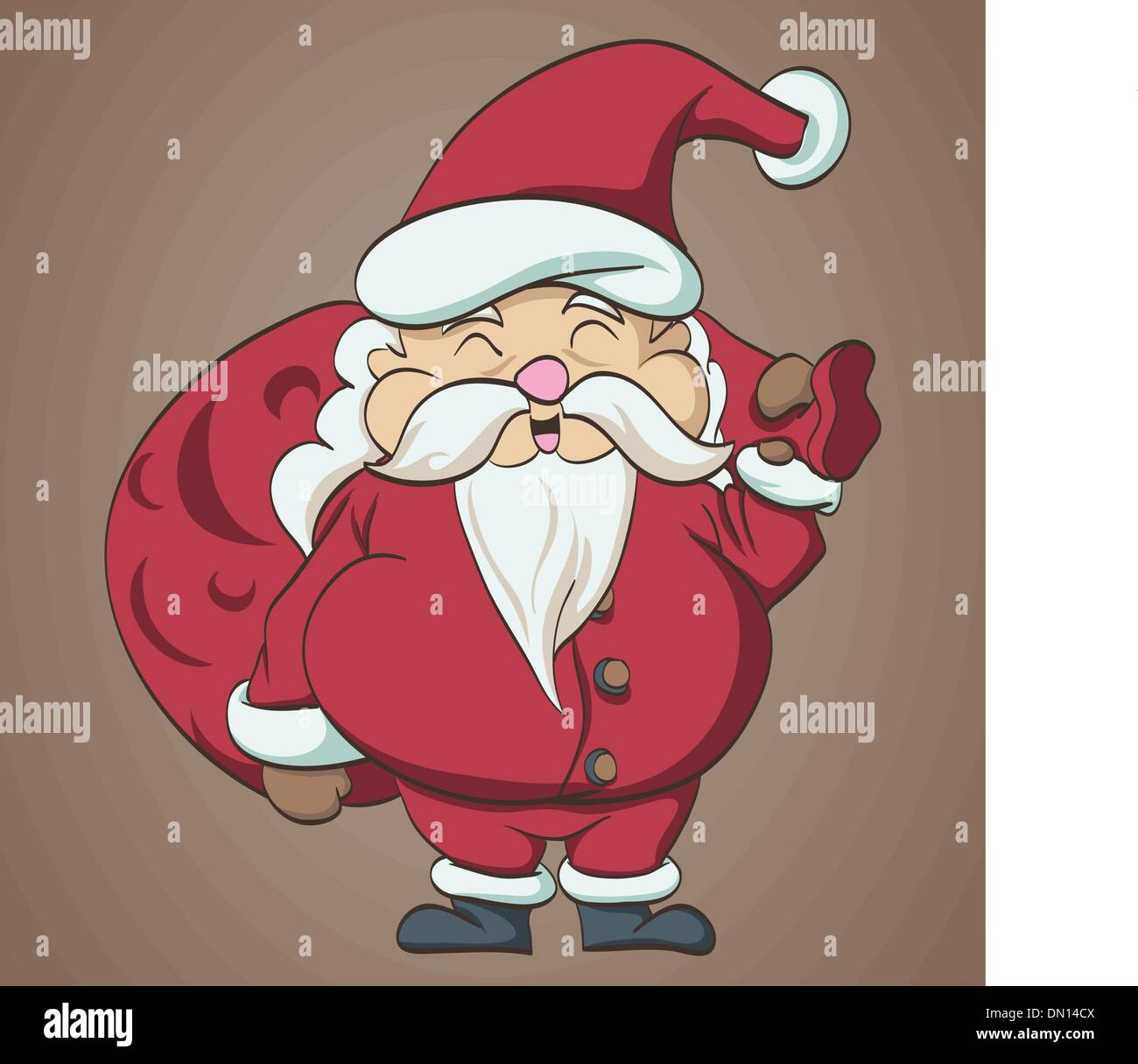 santa claus vector Stock Vector Image & Art - Alamy