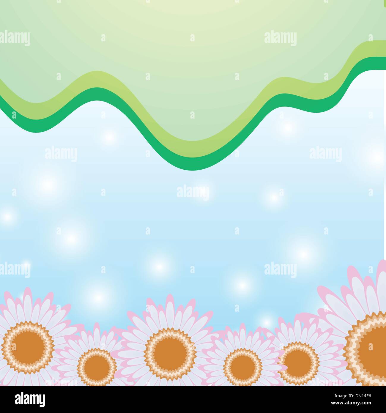 vector background with spring motif Stock Vector Image & Art - Alamy