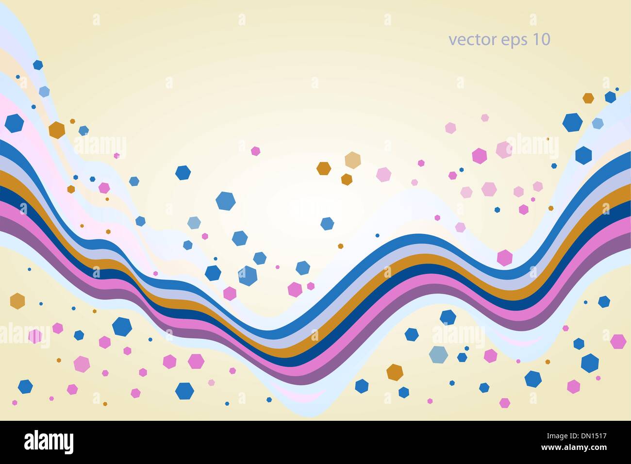 Wavy pink colored Stock Vector Images - Alamy